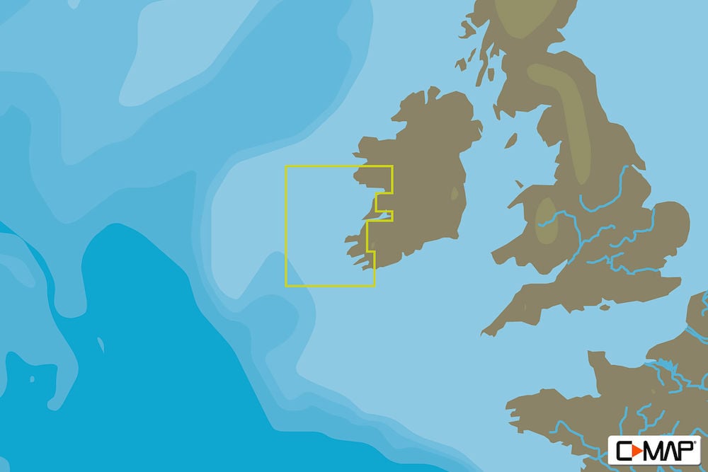 C-MAP EW-Y312: MAX-N+ L: Baltimore TO Killary HARBOUR: West European C