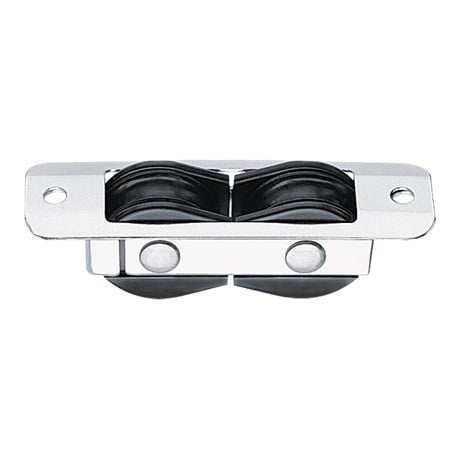 Harken 29 mm Exit Bullet Block — Stainless Steel Coverplate